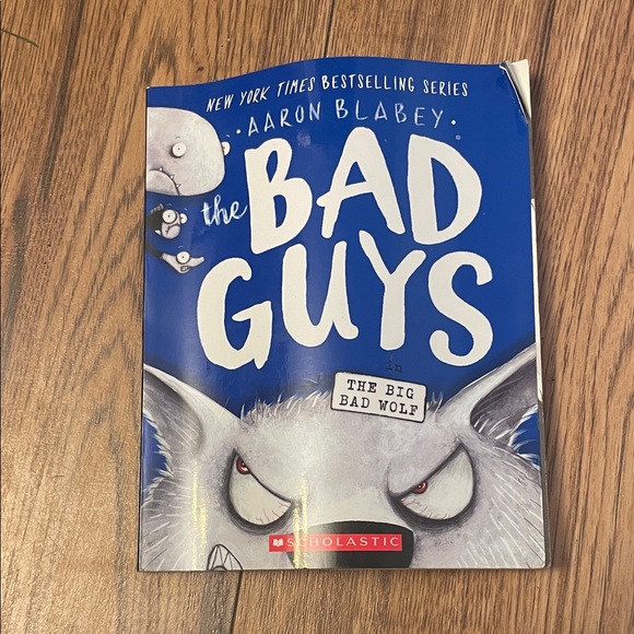 Scholastic | Other | Scholastic The Bad Guys The Big Bad Wolf Blue And ...